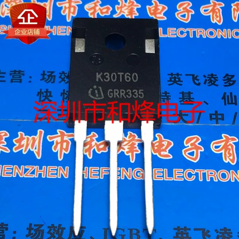 K30T60,1шт./лот, IGBT транзистор TO‑247, аналог IKW30N60T, для ремонта инверторов, сварочных аппаратов