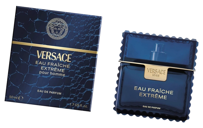 Парфюмерная вода Versace Man Extreme Eau Fraiche Pour Homme 50 мл - Версаче Мен Фреш Экстрим
