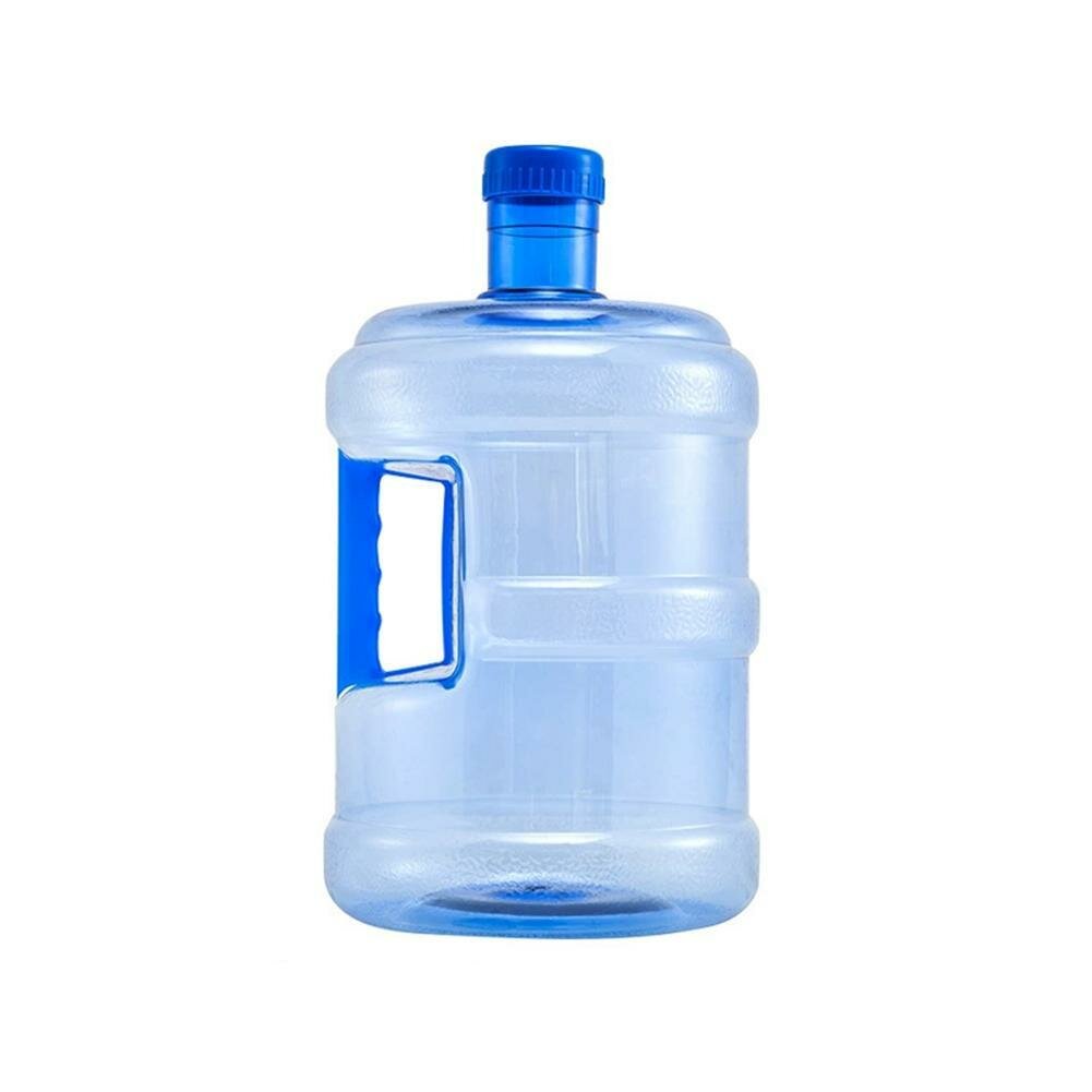 Бутылка для воды, 5 л, прозрачная, с ручкой, из полиэтилентерефталата