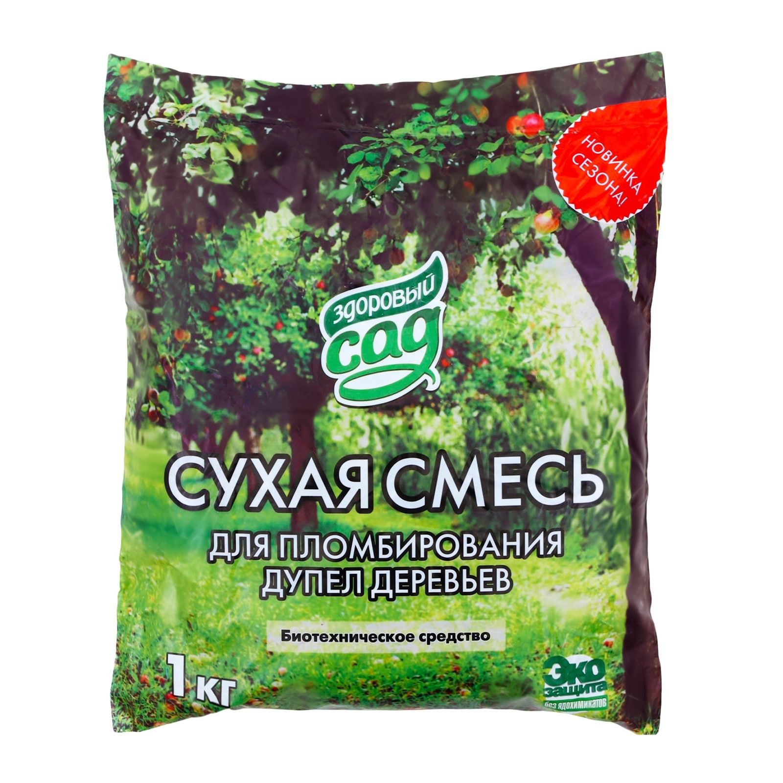 Сухая смесь для пломбирования дупел деревьев 1 кг