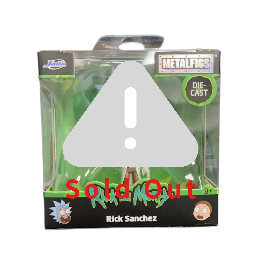 Фигурка Jada Rick Sanchez, 2.5 дюйма, Metalfigs