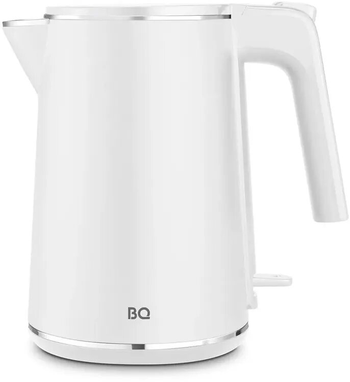 Чайник электрический BQ KT1716P, 1л, пластик, белый