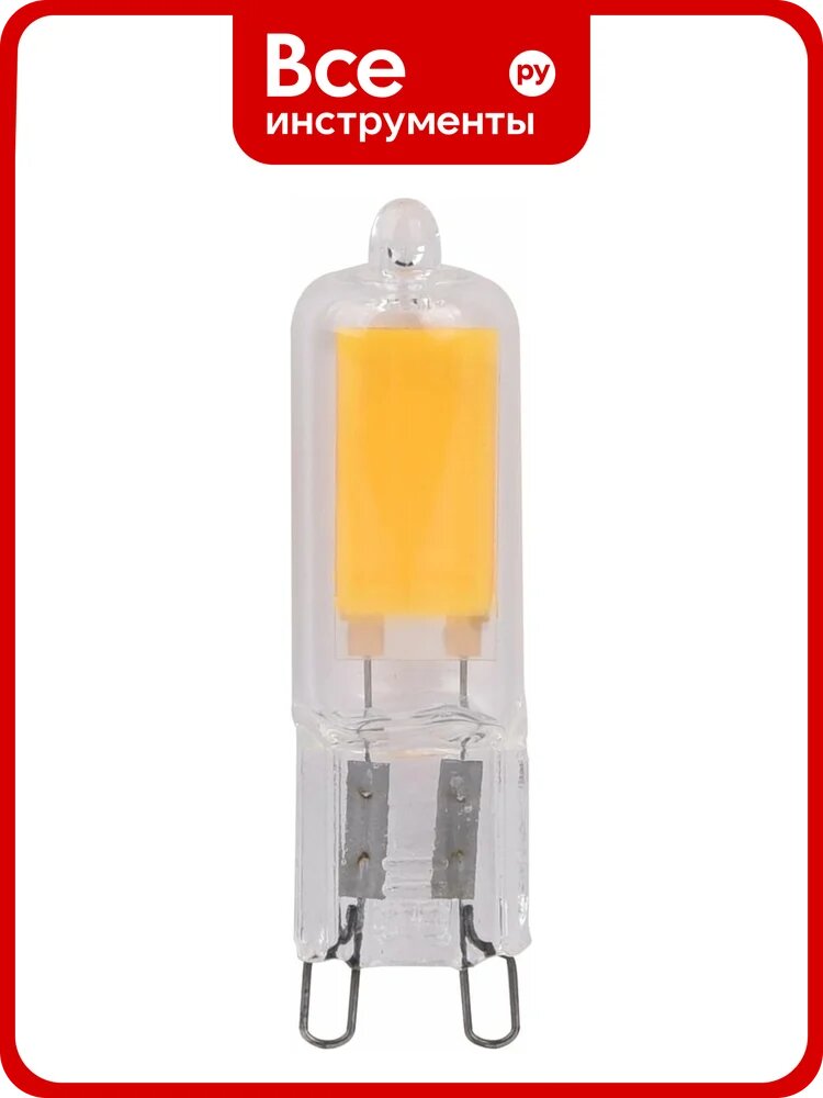 Светодиодная лампа ЭРА STD LED JCD 3,5W GL-840-G9 G9 3,5Вт капсула, нейтральная белая Б0049084