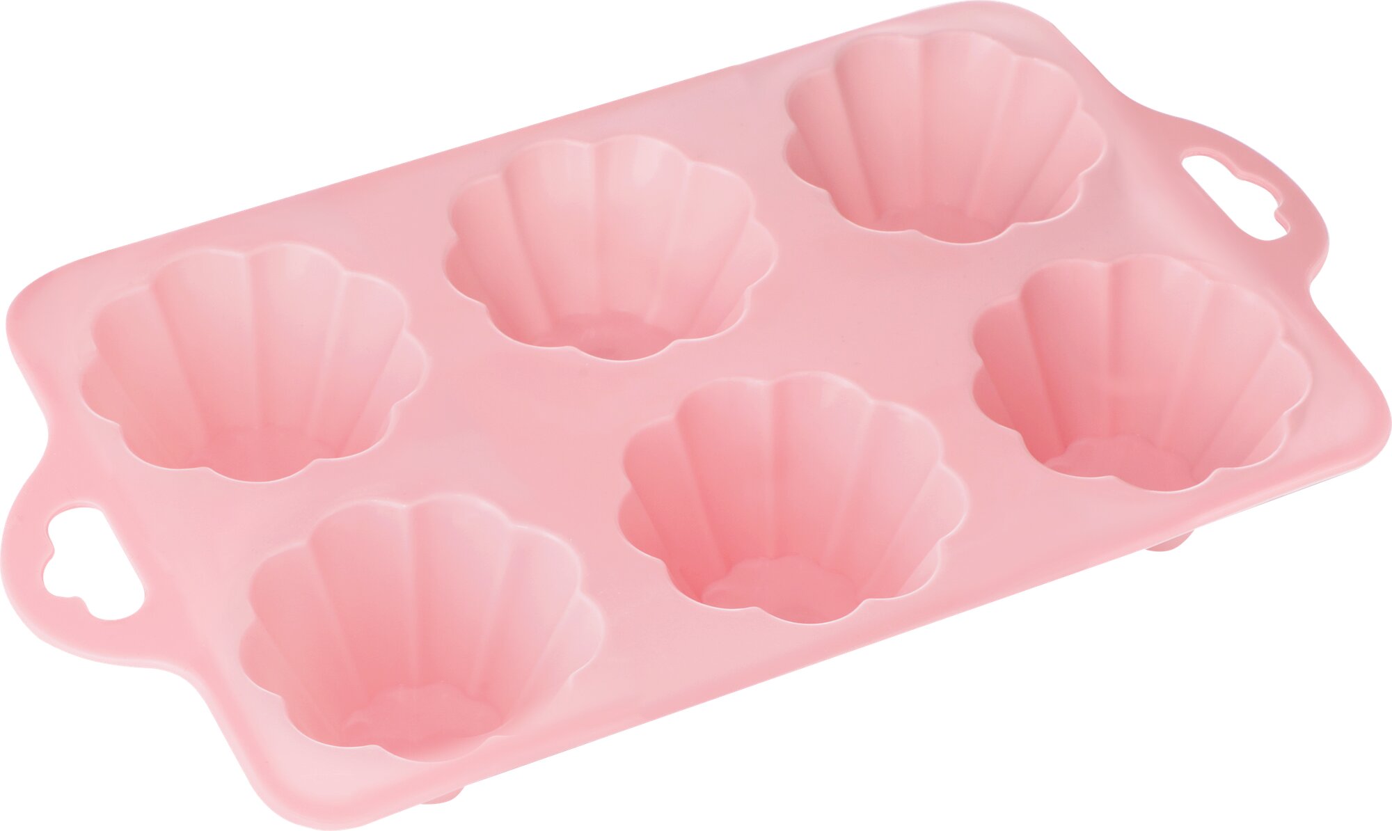Форма для выпечки кексов HOMECLUB Delice 28,5x17x4см, силикон Арт. B-12008L