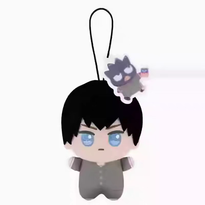 Haikyu! Sanrio Nunu Плюшевый подвесной узор Серия 1 Штук 2 Японская оригинальная