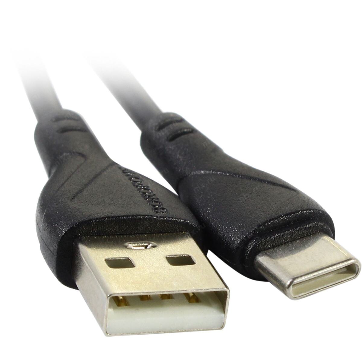 BOROFONE BX121 Black 123061 Кабель USB AM -- USB-C 1м — фото 1