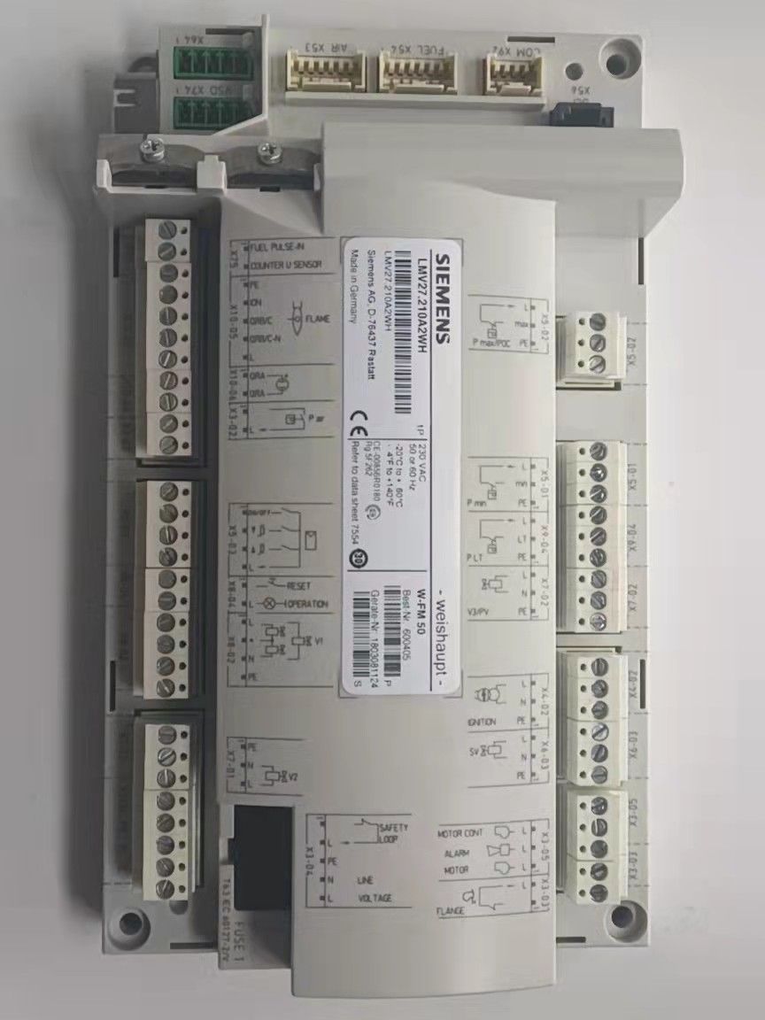 Менеджер горения Siemens LMV27.210A2WH для контроля и управления дутьевыми горелками