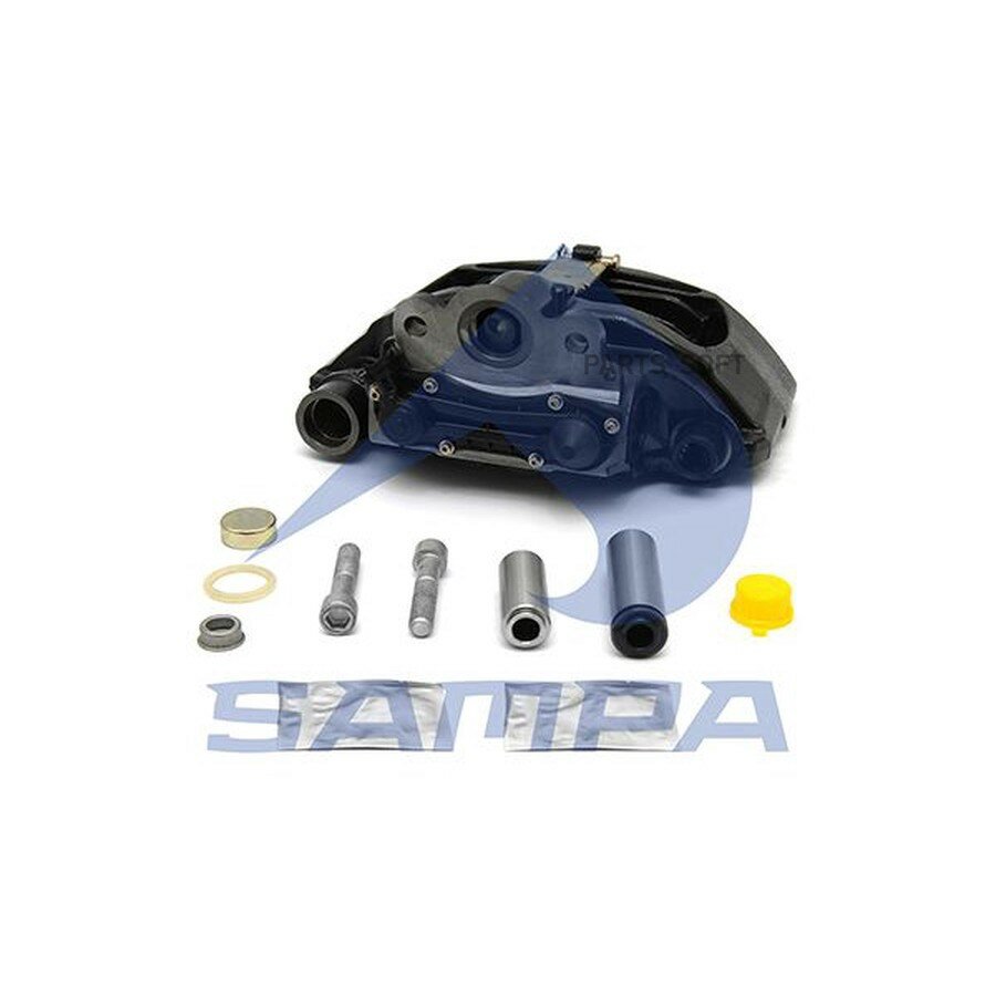 Суппорт тормоза левый OEM номер 0024201583 Подходит для IVECO/MAN/MERCEDES/SCANIA от официального дистрибьютора, SAMPA, артикул 091025