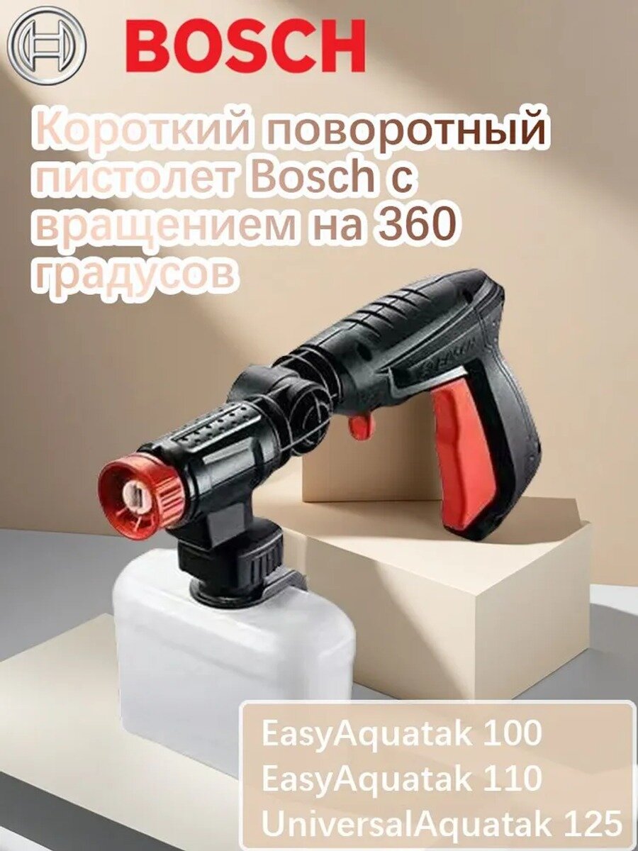 Запчасть для мойки высокого давления, Материал корпуса ABS пластик, Нержавеющая сталь