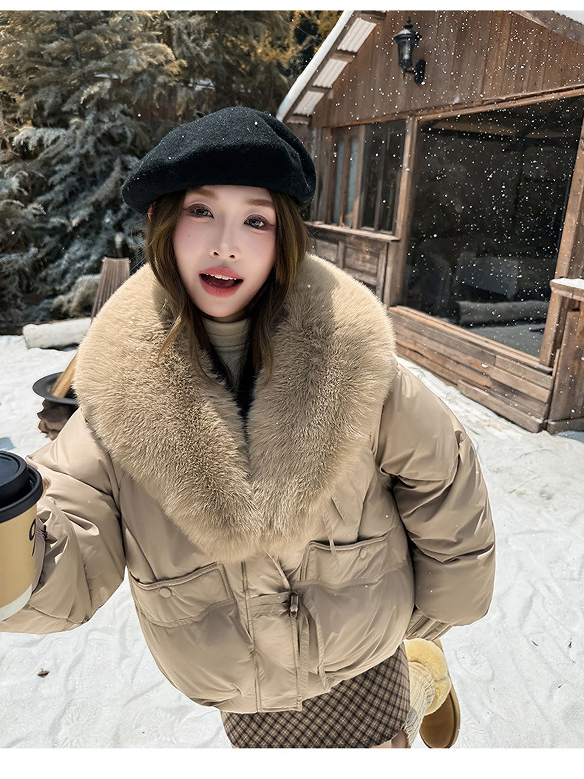 Куртка , размер 42, Khaki — фото 1