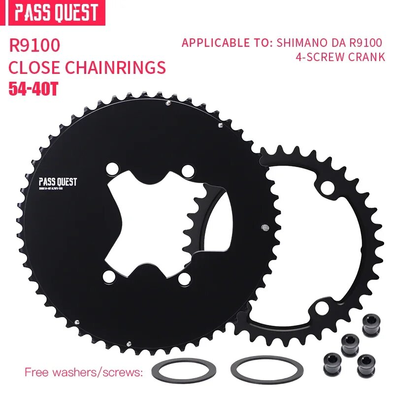PASS QUEST R9100 54-40T звезда для Shimano R9100