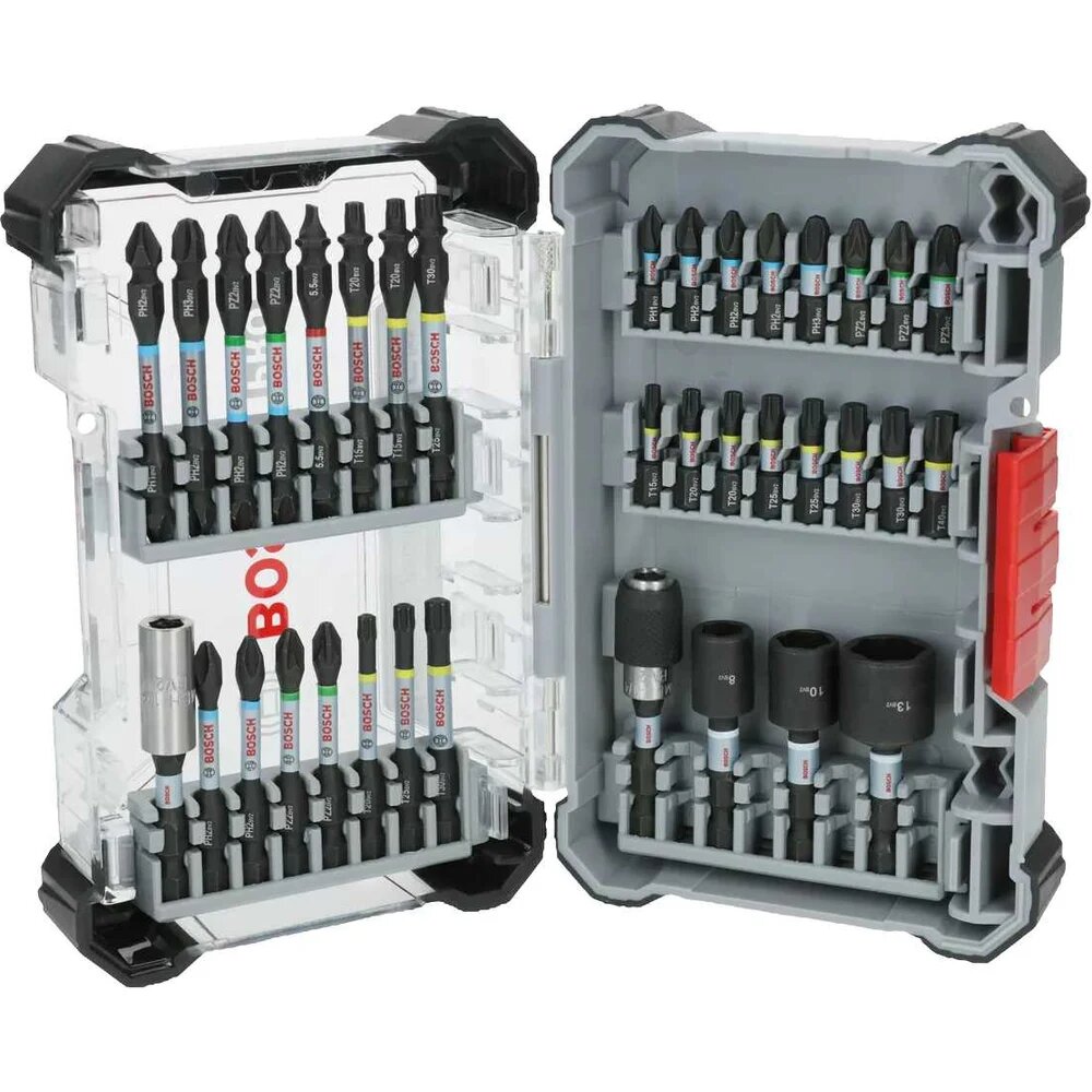 Bosch Набор бит-отверток 36 PRO Impact 36 шт. 200 x 107 мм 2608522517