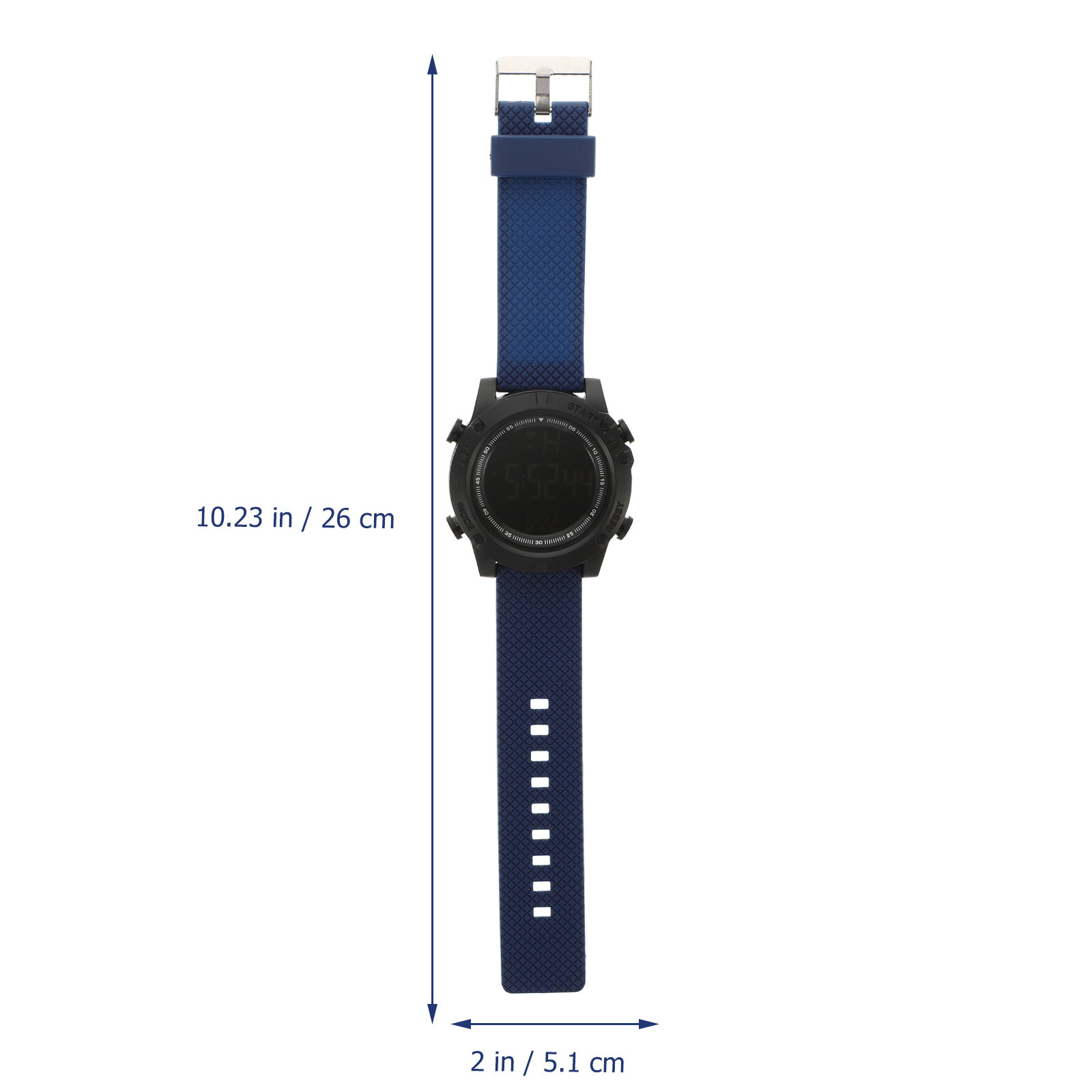 Цифровые Часы С Подсветкой Водонепрониymous Спортивные Часы 26x5 1Cm
