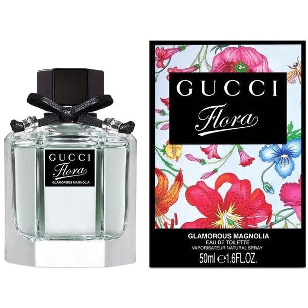 Gucci Flora Glamorous Magnolia туалетная вода 50 мл женская - Гламур Магнолия Гуччи
