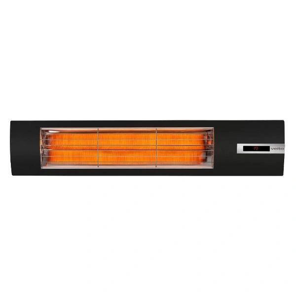 Инфракрасный карбоновый настенный обогреватель Veito Space S black
