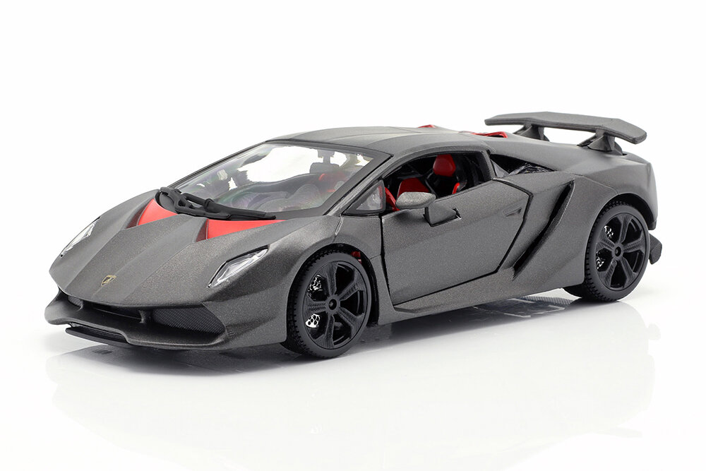 Модель коллекционная BBURAGO Lamborghini sesto elemento grey / ламборгини сесто элементо