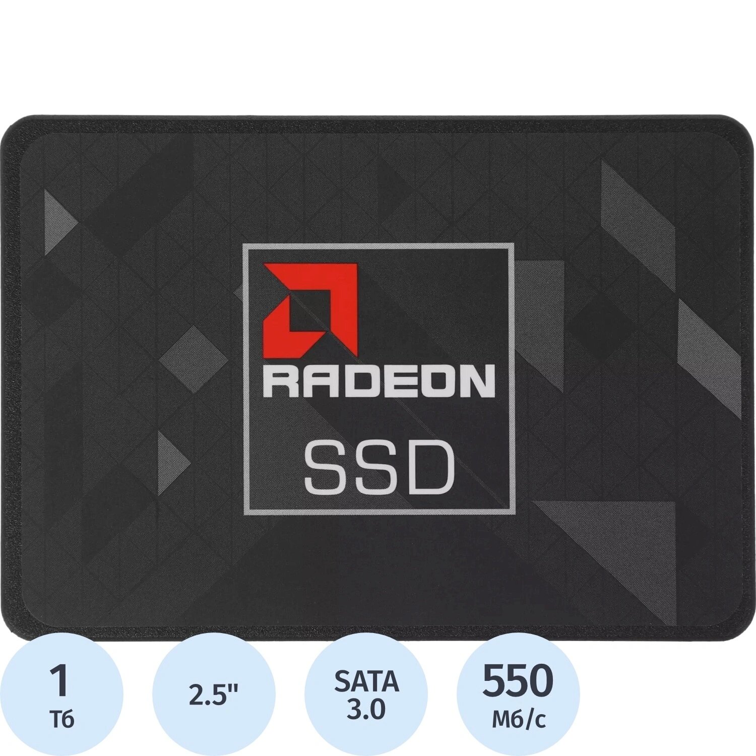 AMD SSD накопитель AMD Radeon R3 1 ТБ (R3SL1024G2)