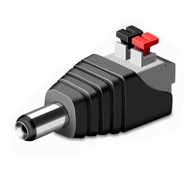 Разъем DC 5.5x2.1 мм, Male Connector, 100 шт.