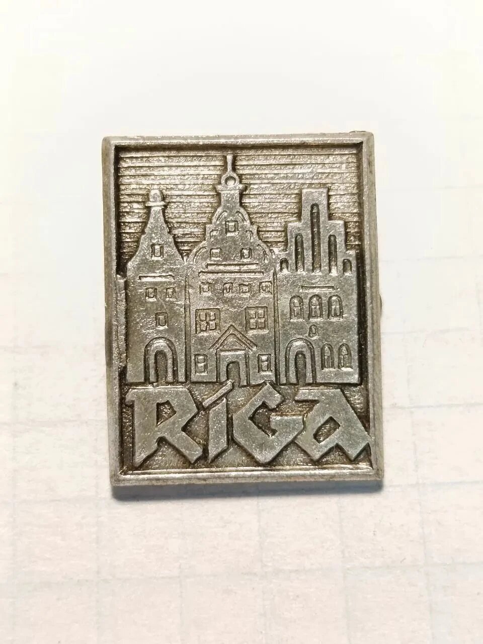 Значок «"Riga" с изображением архитектуры»