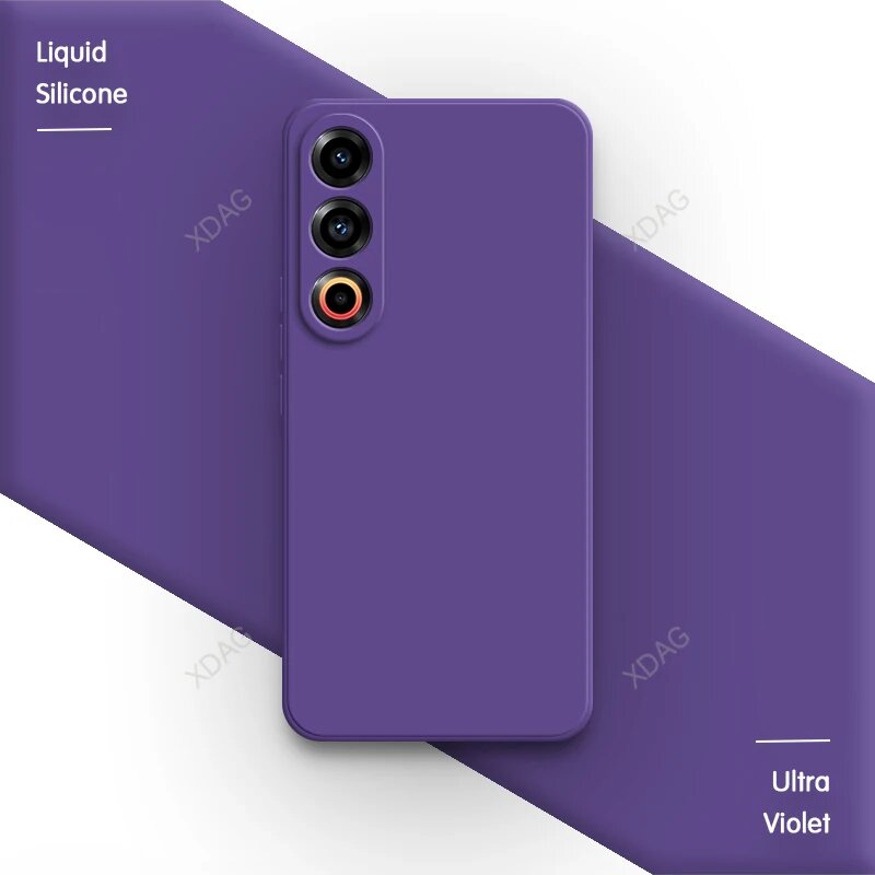 Чехол Liquid Silicone Ultra Violet для Meizu 21
