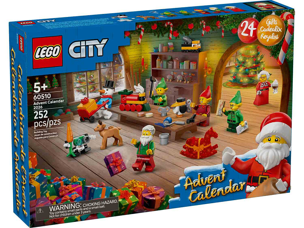 Конструктор LEGO 60510 Конструктор Новогодний календарь 2027
