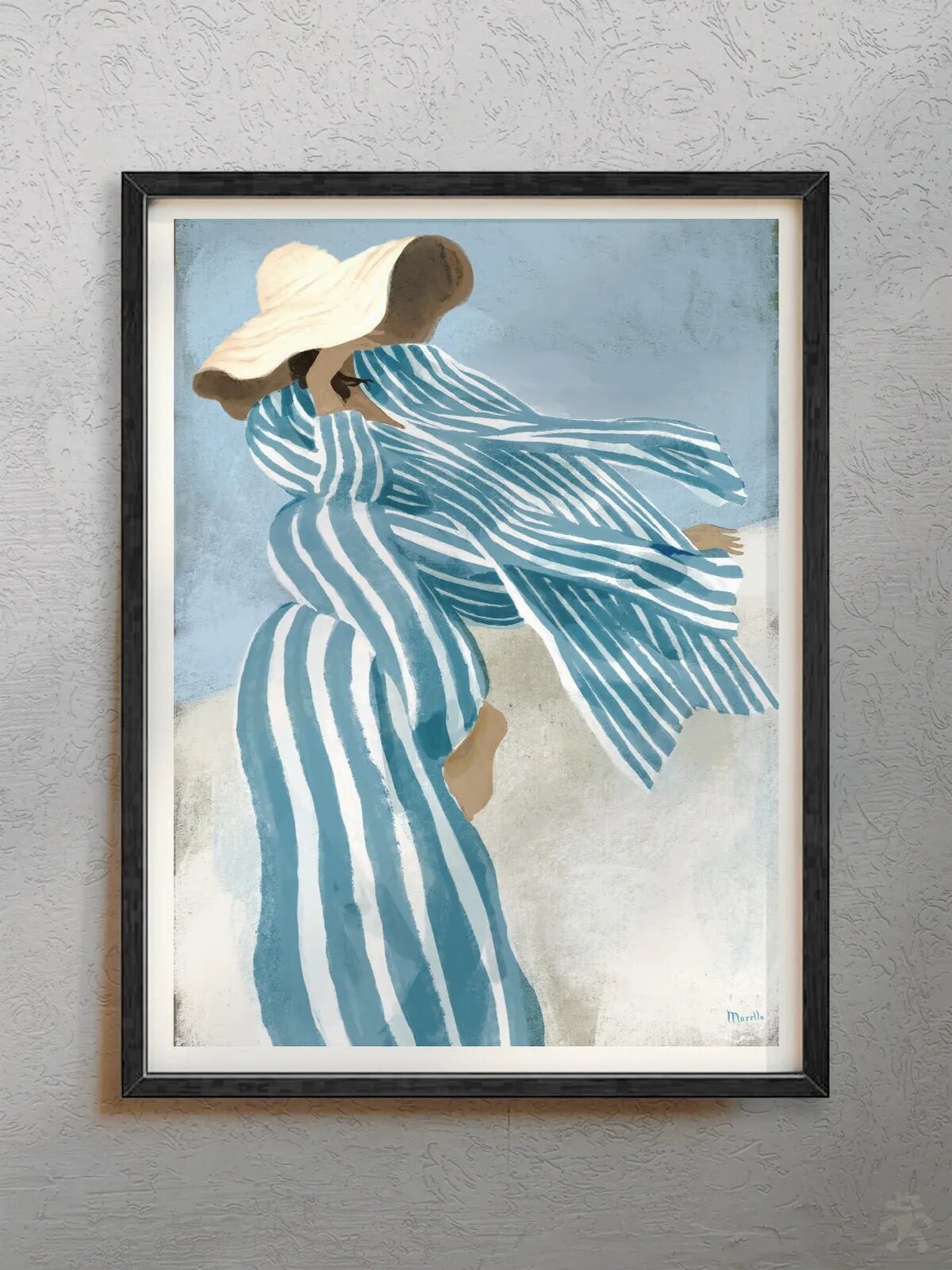 Интерьерный постер "in the Sun" в стиле pinterest, формата 30x40 см.