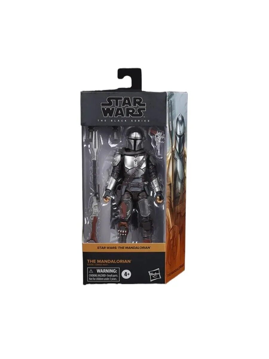 Фигурка Hasbro Star Wars The Black Series Мандалорец в броне из бескара, 1 шт.