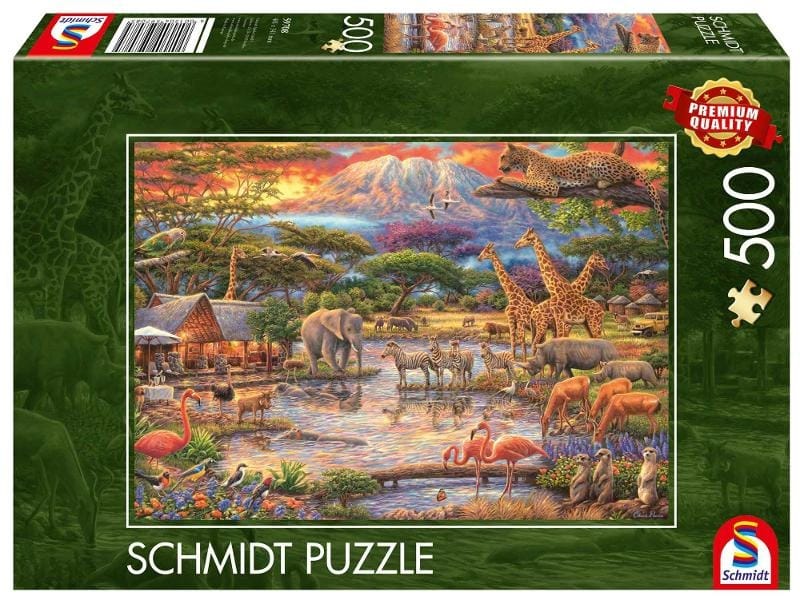 Пазл Schmidt Spiele Рай под Килиманджаро, 500 элементов