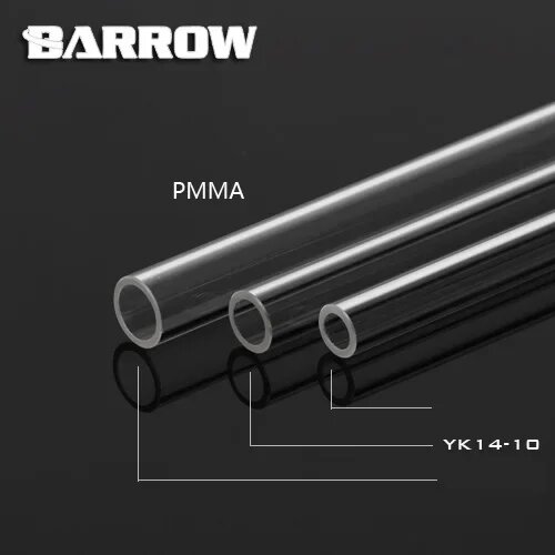 Жесткие трубы Arikatong PMMA/PETG 2 шт. PETG, OD14MMx2