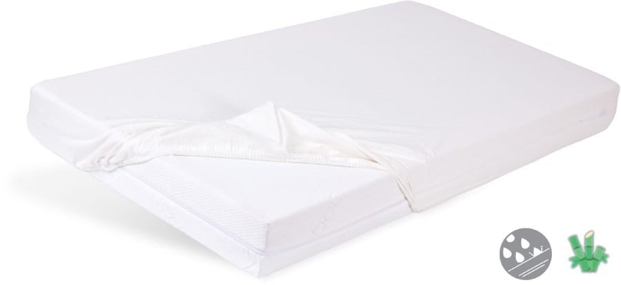 Простыня BabyMatex Bamboo, белый, 80x160 см