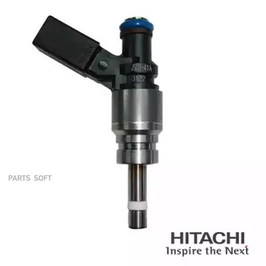 2507125 2507125 HITACHI Форсунка бензиновая Audi A6 2.8fsi 06-11 страна ввоза-Российская Федера от официального дистрибьютора, HITACHI, артикул 2507125