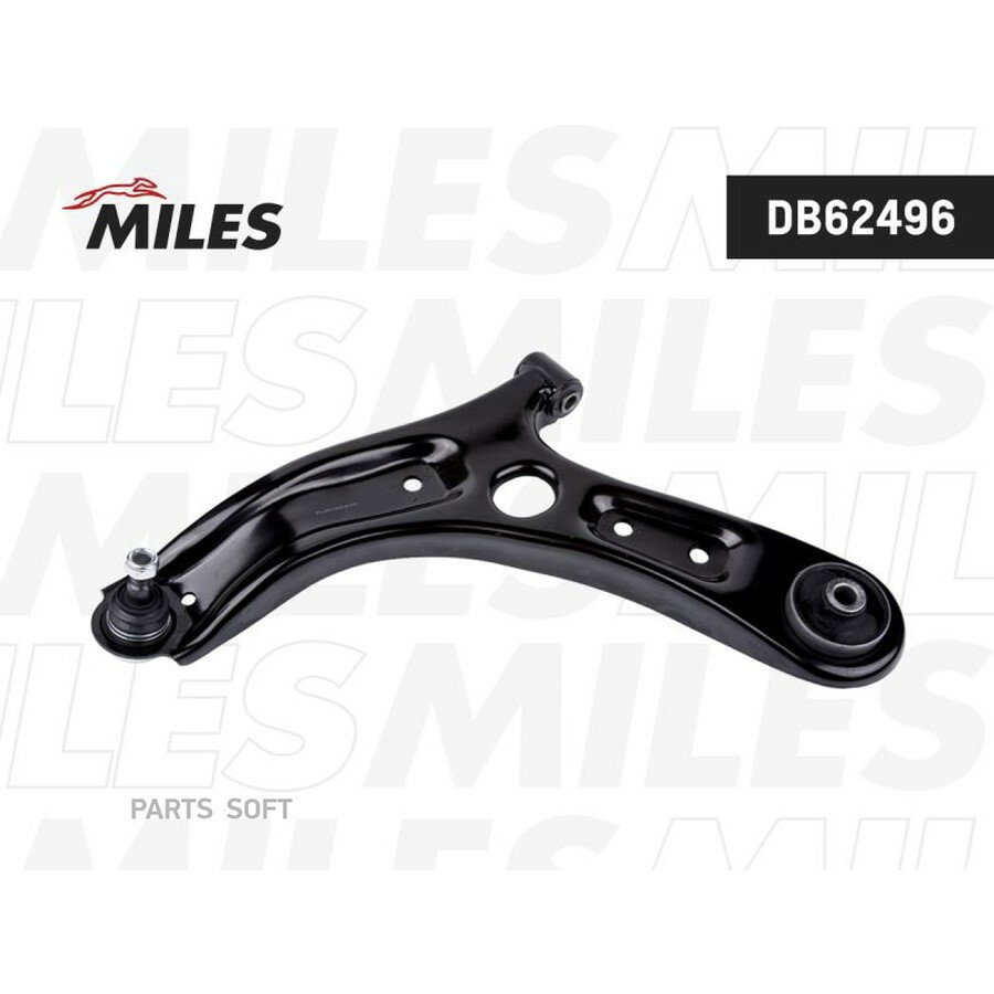 Рычаг KIA Rio (FB) / Hyundai Solaris (HCR) 2017- передней подвески нижний левый MILES MILES DB62496 | цена за 1 шт