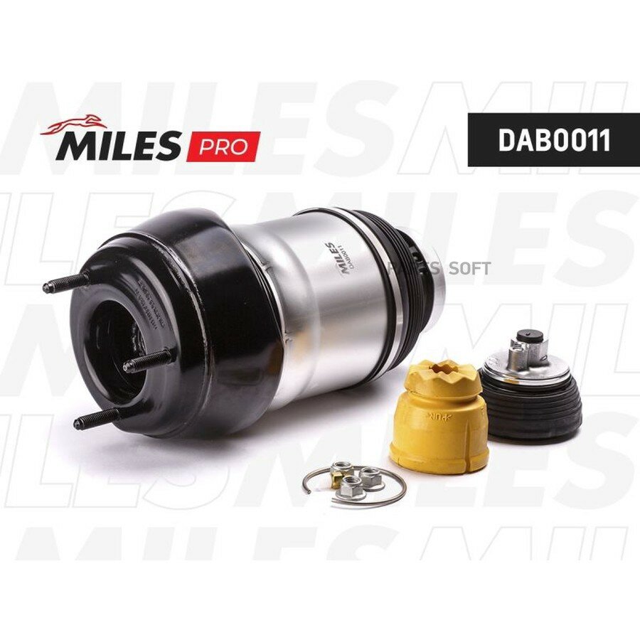 Пневмобаллон W166 передний левый от официального дистрибьютора, MILES, артикул DAB0011