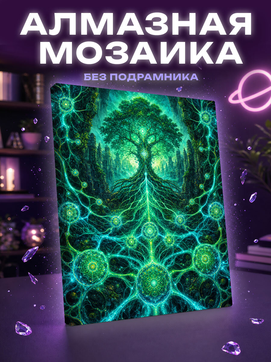 Алмазная мозаика Древо Рода