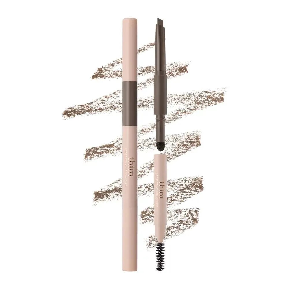 THIM Многофункциональное средство для бровей Artist Touch Brow Duo (02 Natural Brown)