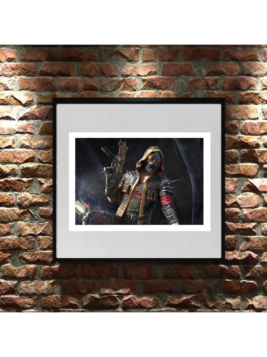 Плакат "PUBG duke underground boxer" А1