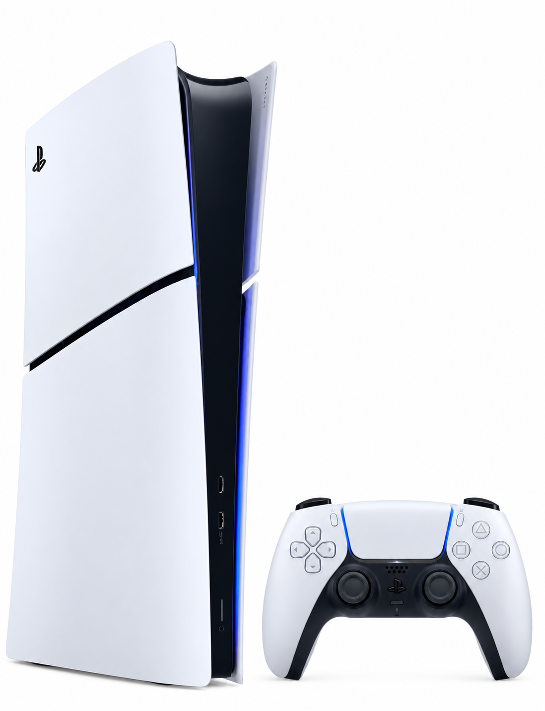 Игровая приставка Sony PlayStation 5 PS5 Slim 16 ГБ + 1 ТБ Версия оптического привода, 4K