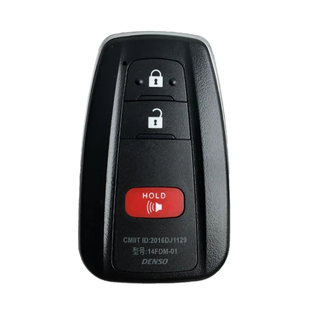 Умный чехол-корпус для автомобильного ключа YOCASTY для Toyota C-HR, RAV4, 2 1 Buttons, For RAV4