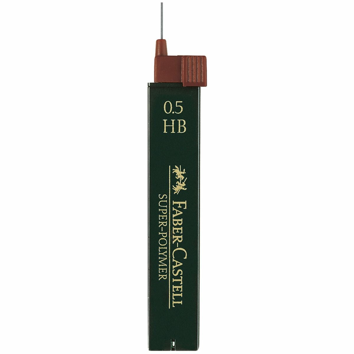 Сменные стержни Faber-Castell Super-Polymer (0.5мм, HB) 12шт. (120500)