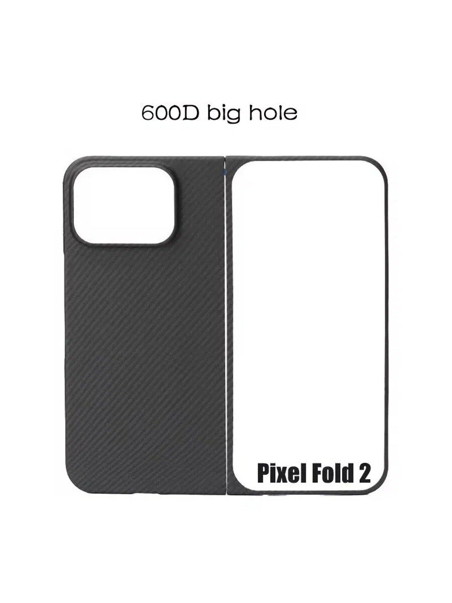 Чехол Real Carbon Google Pixel 9 pro Fold Ультратонкий чехол из углеродного волокна для смартфона Google Pixel fold 2
