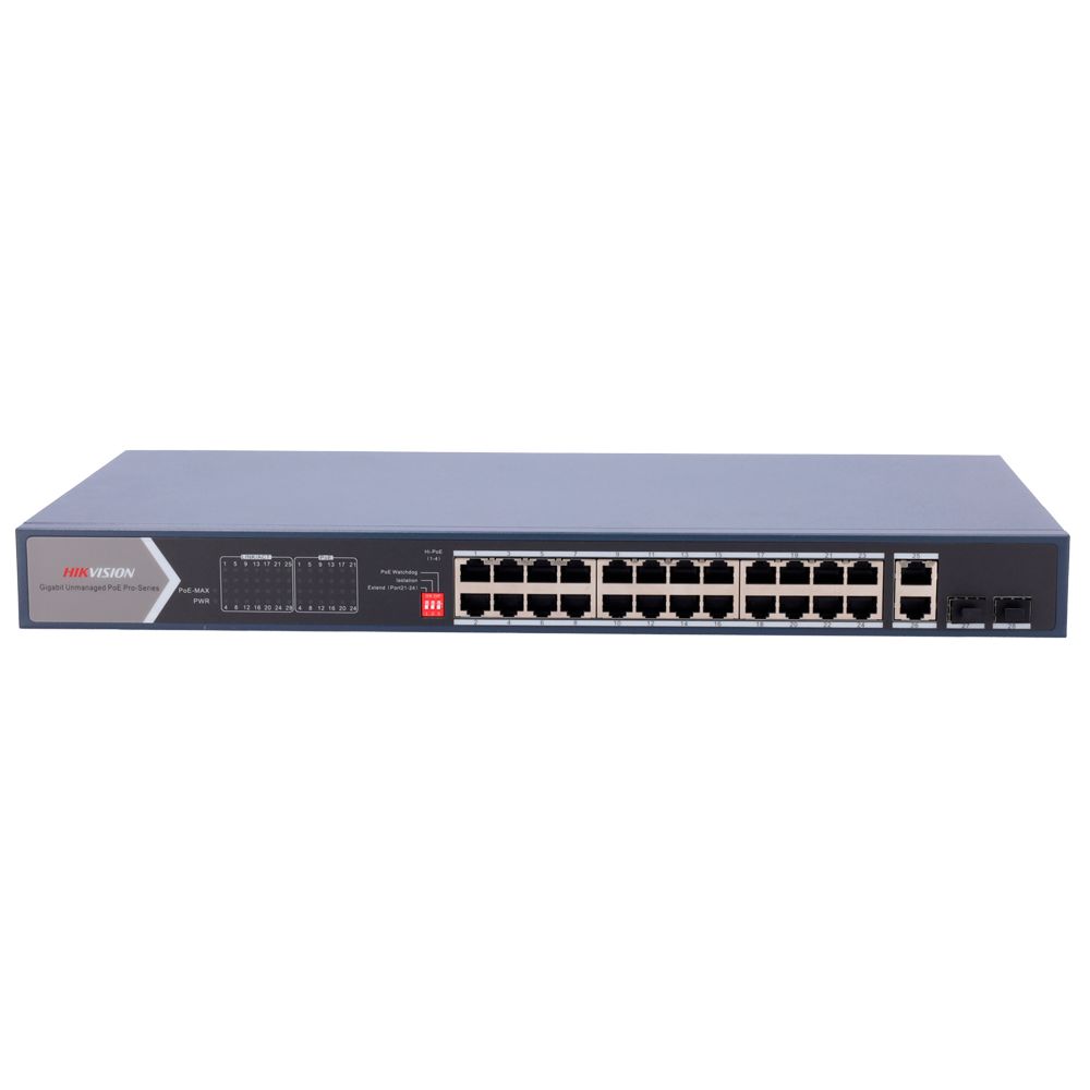 Hikvision DS-3E0528HP-E неуправляемый PoE-коммутатор — фото 1