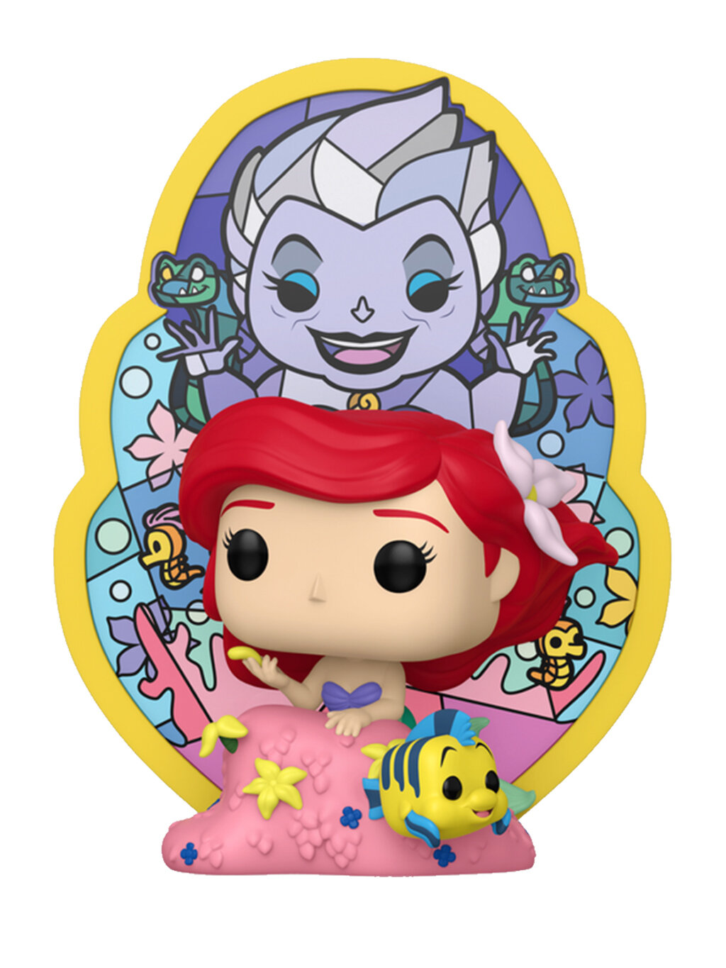 Фигурка Funko POP! Deluxe Disney Little Mermaid Ariel (Ursula Stained Glass) (1702)