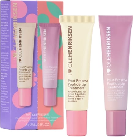 Блеск для губ OLEHENRIKSEN Pout Preserve Lip Duo, Peptide Patisserie, 2 12 мл