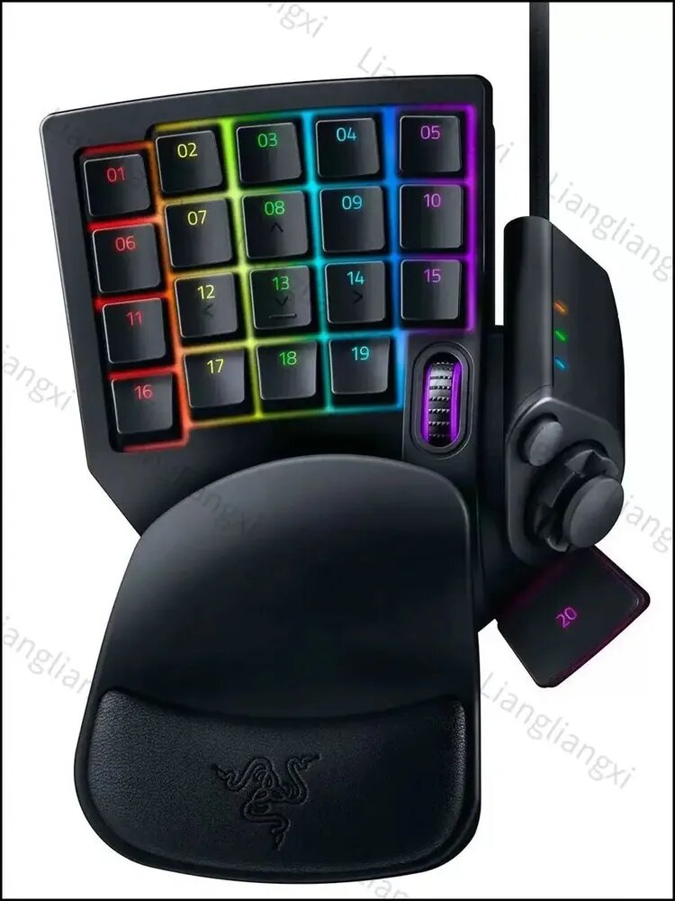 Игровая клавиатура проводная Tartarus V2 Chroma, Русская раскладка, черный