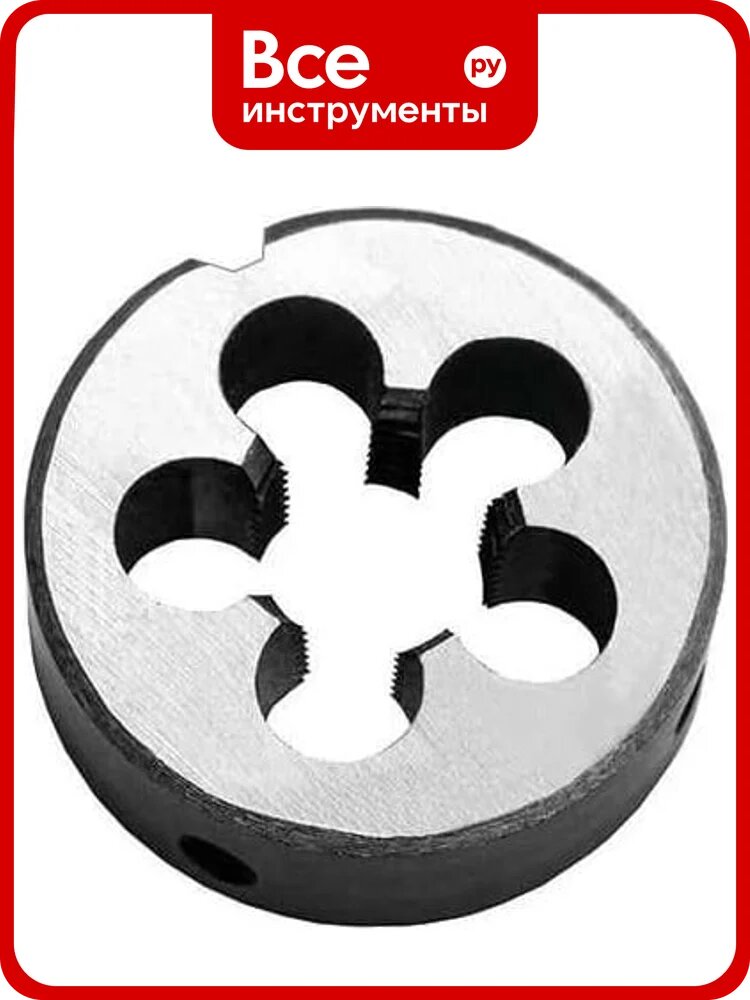 Плашка TORNERI М 22x2.5 Р6М5К5 Т025538
