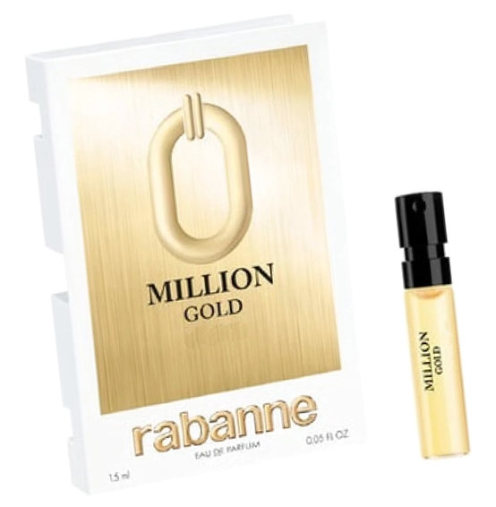 Парфюмерная вода Пако Рабан Миллион Голд для мужчин 1.5 мл миниатюра - Paco Rabanne Million Gold