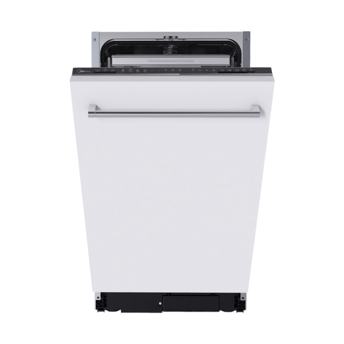 Встраиваемая посудомоечная машина Midea MID45S150i, 10 комплектов, 5 основных программ, защита от протечек, серый