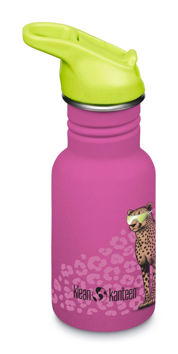 Детская бутылка Klean Kanteen Kid Classic Narrow Flip Sport 12oz (355 мл) Cool Cat