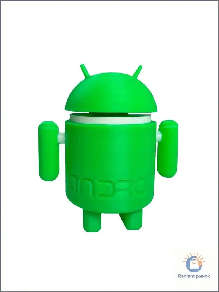 Фигурка Робот - Андроид (Android), зеленый — фото 1