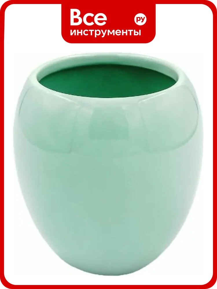 Стакан для зубных щеток 9,5х9,5х10 см Mint Bath Plus W-CE0082QA-TB